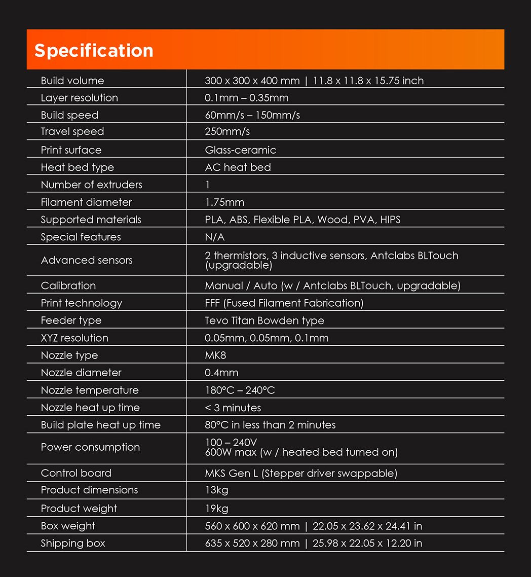 Offical Tevo 3D Printer Store | TEVOUP 3D Printer Store